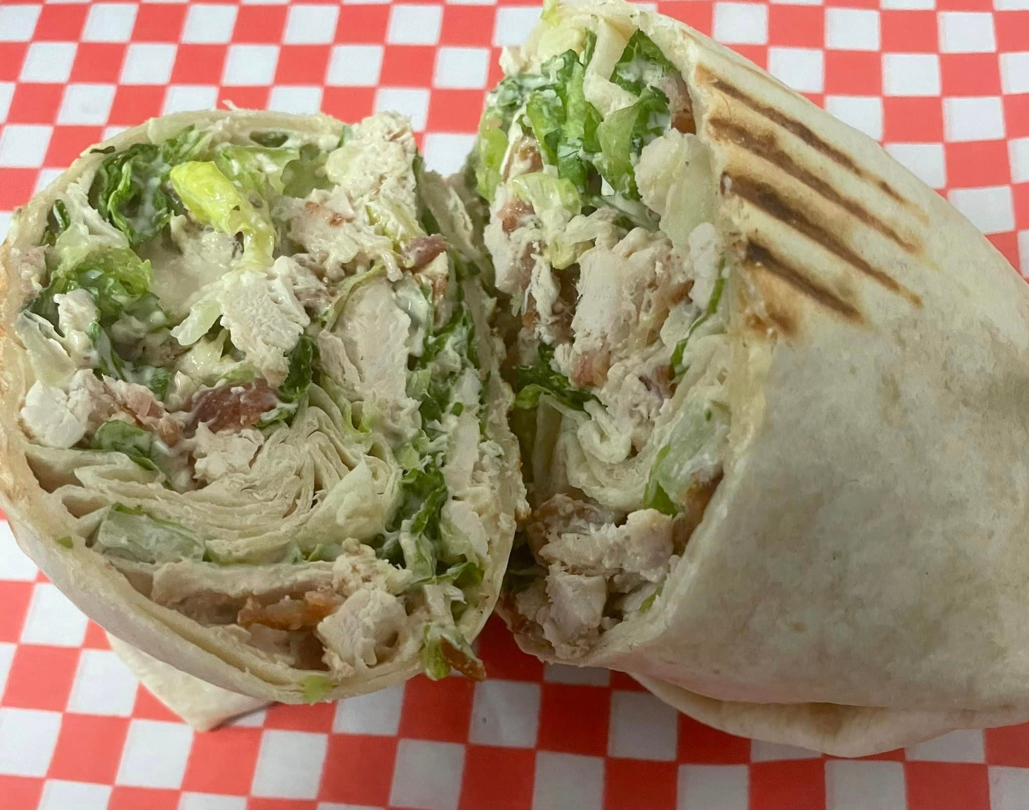 ONLINE SPECIAL OUR SHARED CHICKEN CAESAR WRAP COMBO FOR 2! 1 Large ...