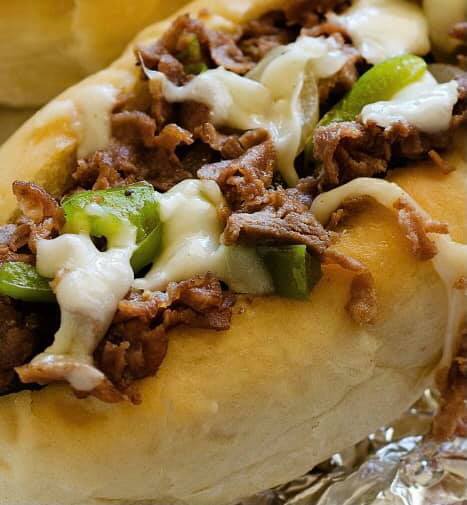 Toasted Steak Sub Combo with a Soup or Salad, a Drink & a Cookie